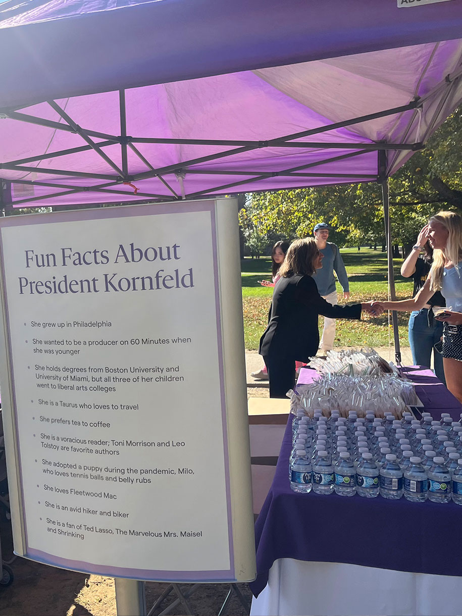 Kornfeld Begins Tenure as Kenyon’s 20th President | Kenyon College