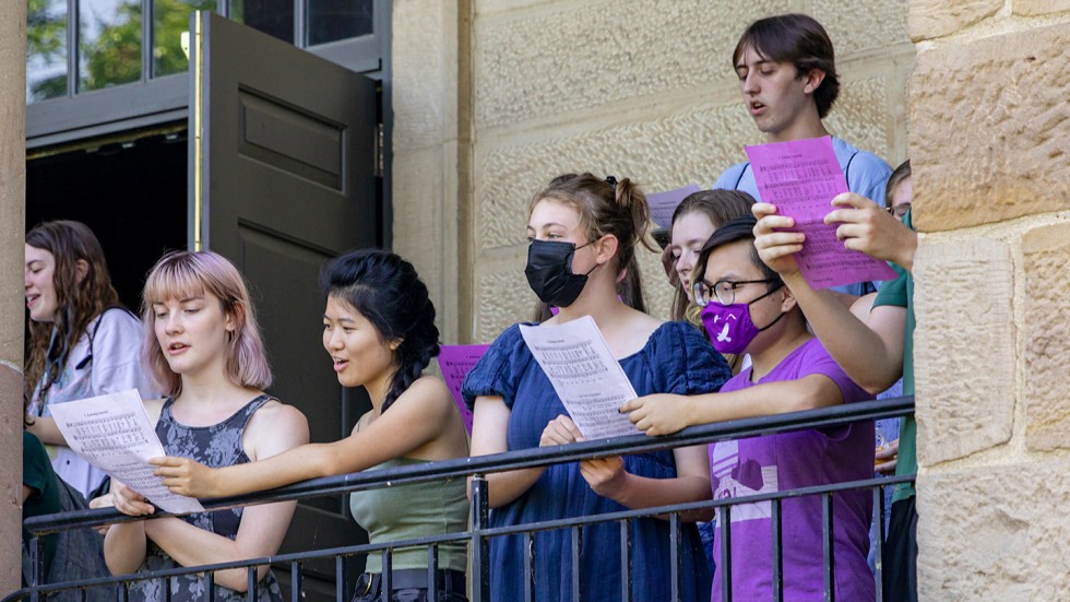 First-Year Sing and the Universality of Adolescence | Kenyon College