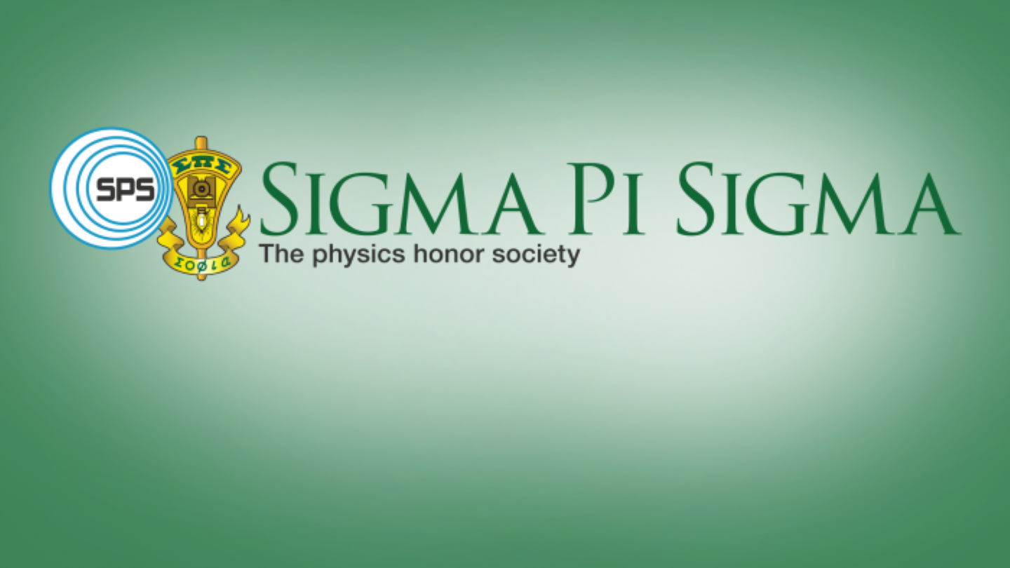 Sigma Pi Sigma Induction Ceremony | Kenyon College