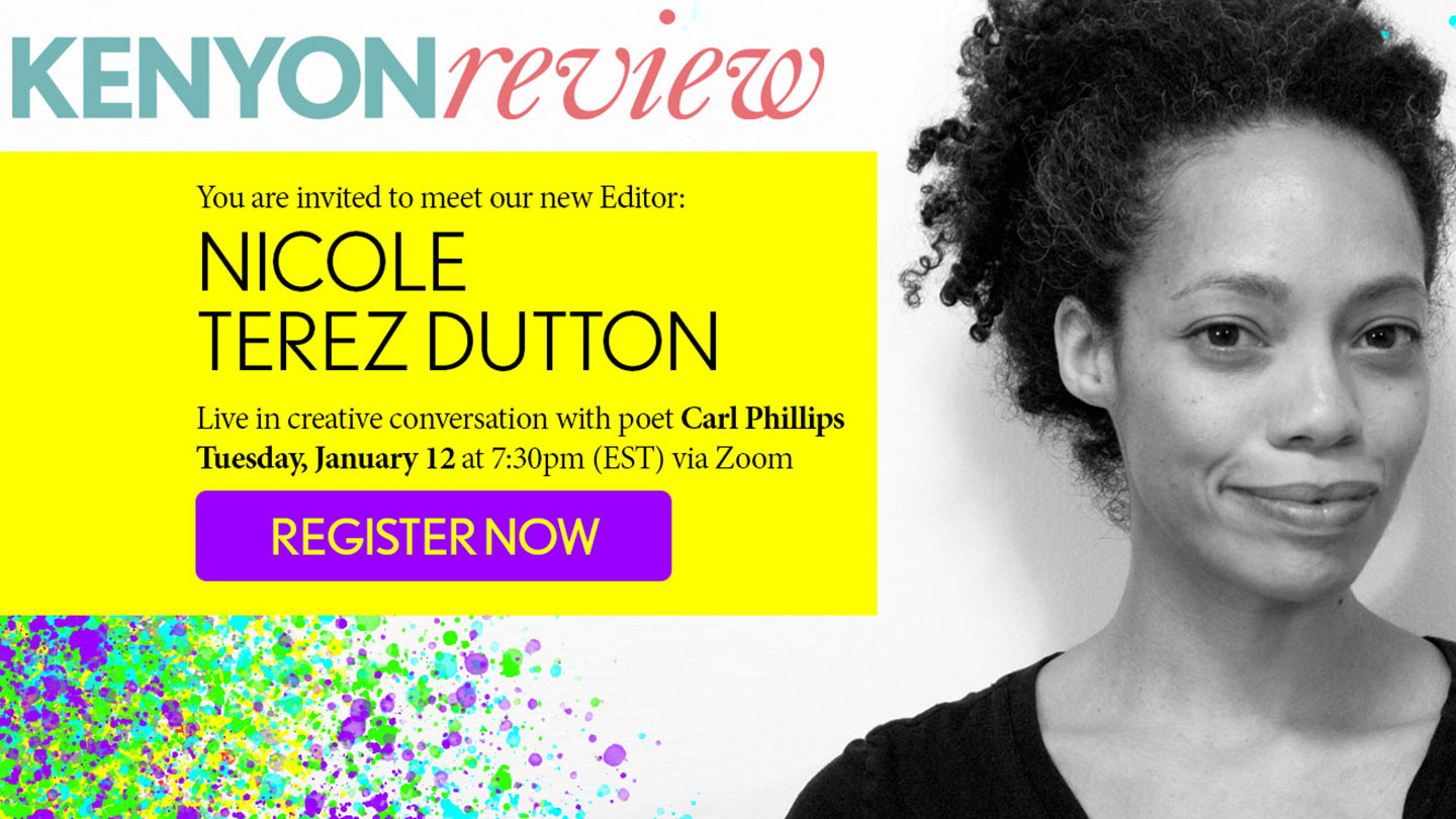 Meet Kenyon Review Editor Nicole Terez Dutton | Kenyon College