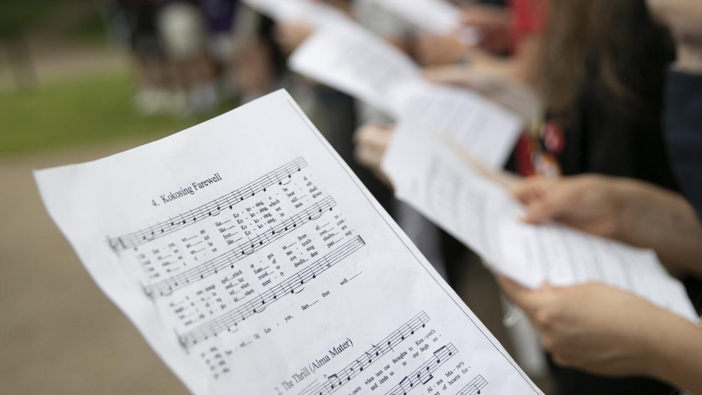 New Student Sing | Kenyon College