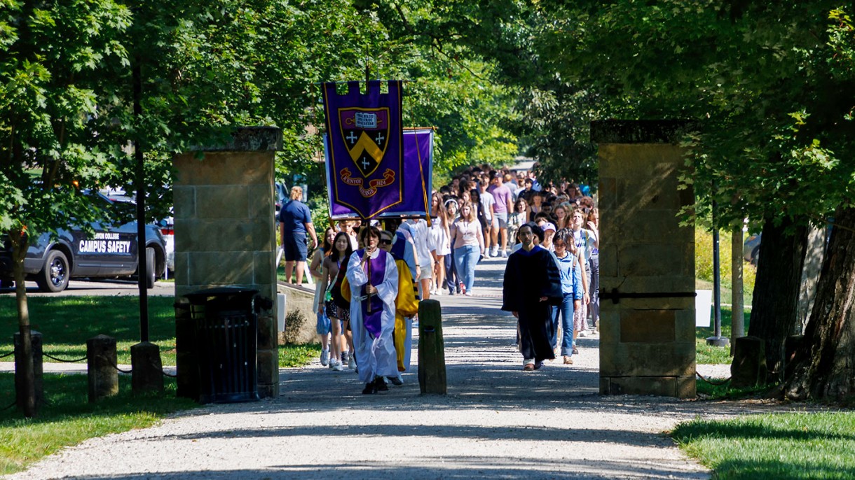 The Promise of a Momentous Journey | Kenyon College