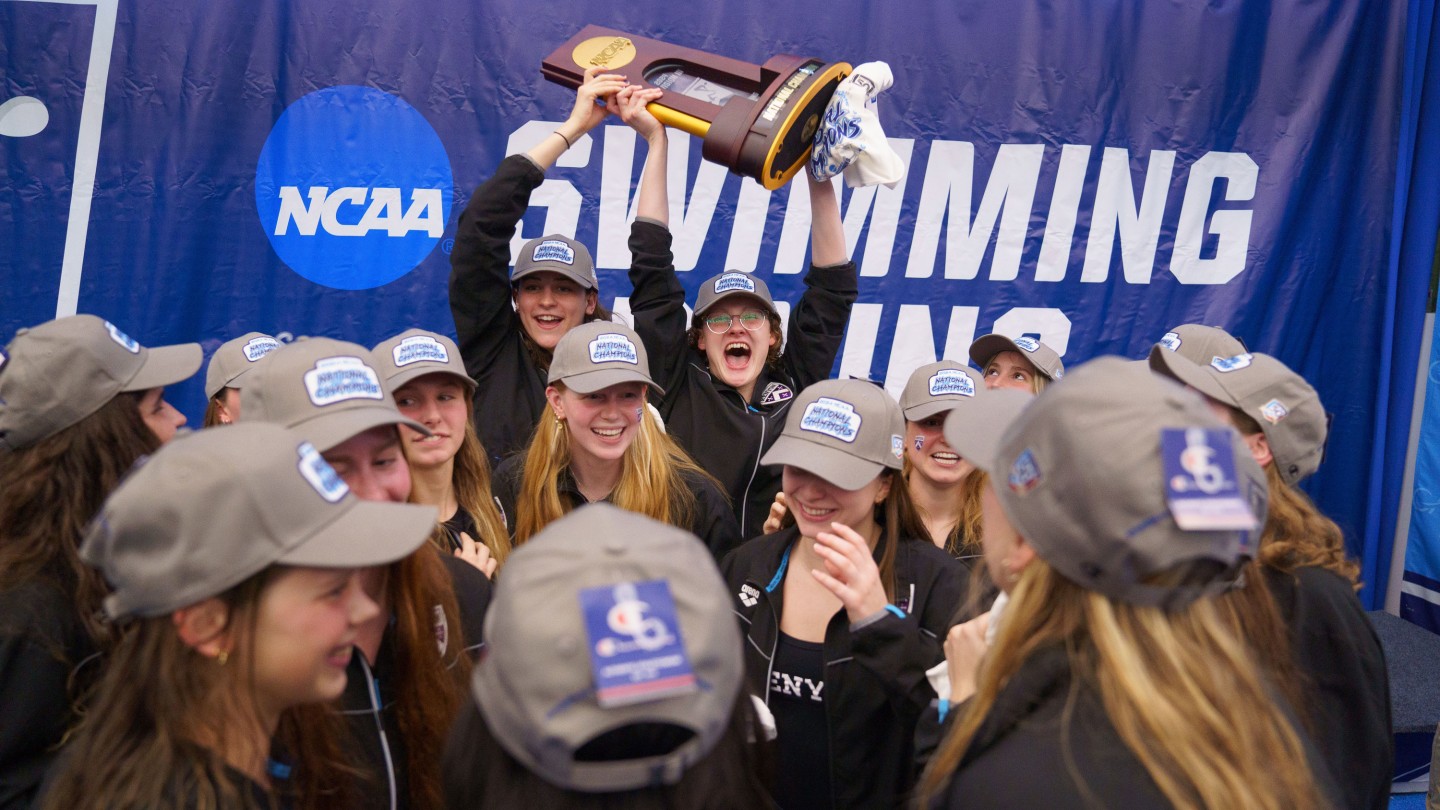 Women Capture 2024 NCAA Swimming and Diving Crown | Kenyon College